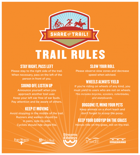 Share the Trails - Trinity Trails